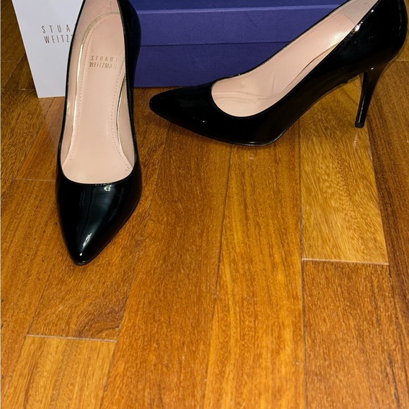 Stuart Weitzman | Shoes | Stuart Whitman Elegant Black Stiletto Heels ...